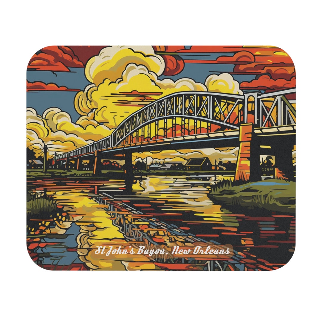 St. John's Bayou Mouse Pad - Etsy