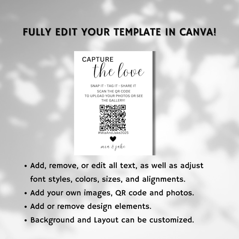 Editable Wedding Signage Bundle, Modern Minimalist Design (canva ...