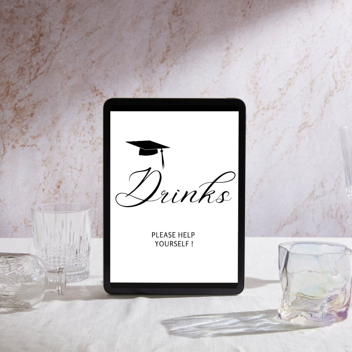 Graduation Party Sign Bundle,graduation Party Signs Template Bundle ...