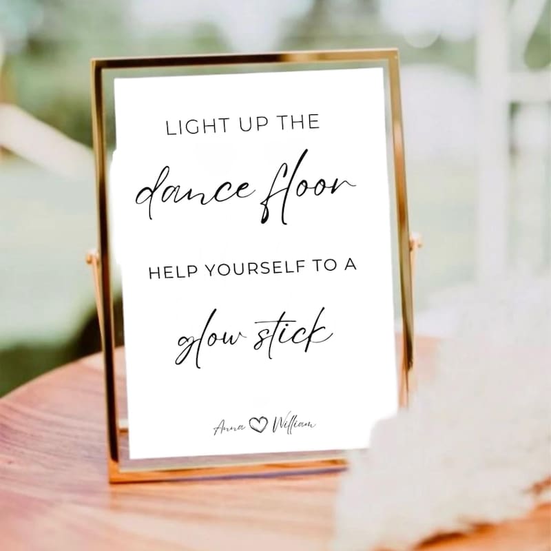 Dance Floor Sign - Etsy
