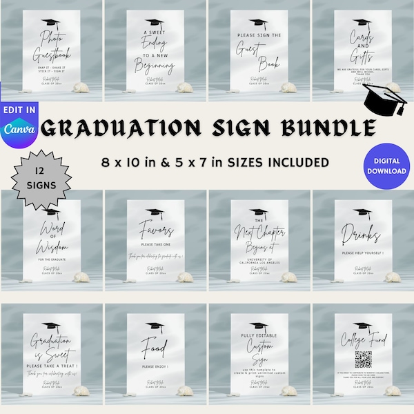 Graduation Signs - Etsy