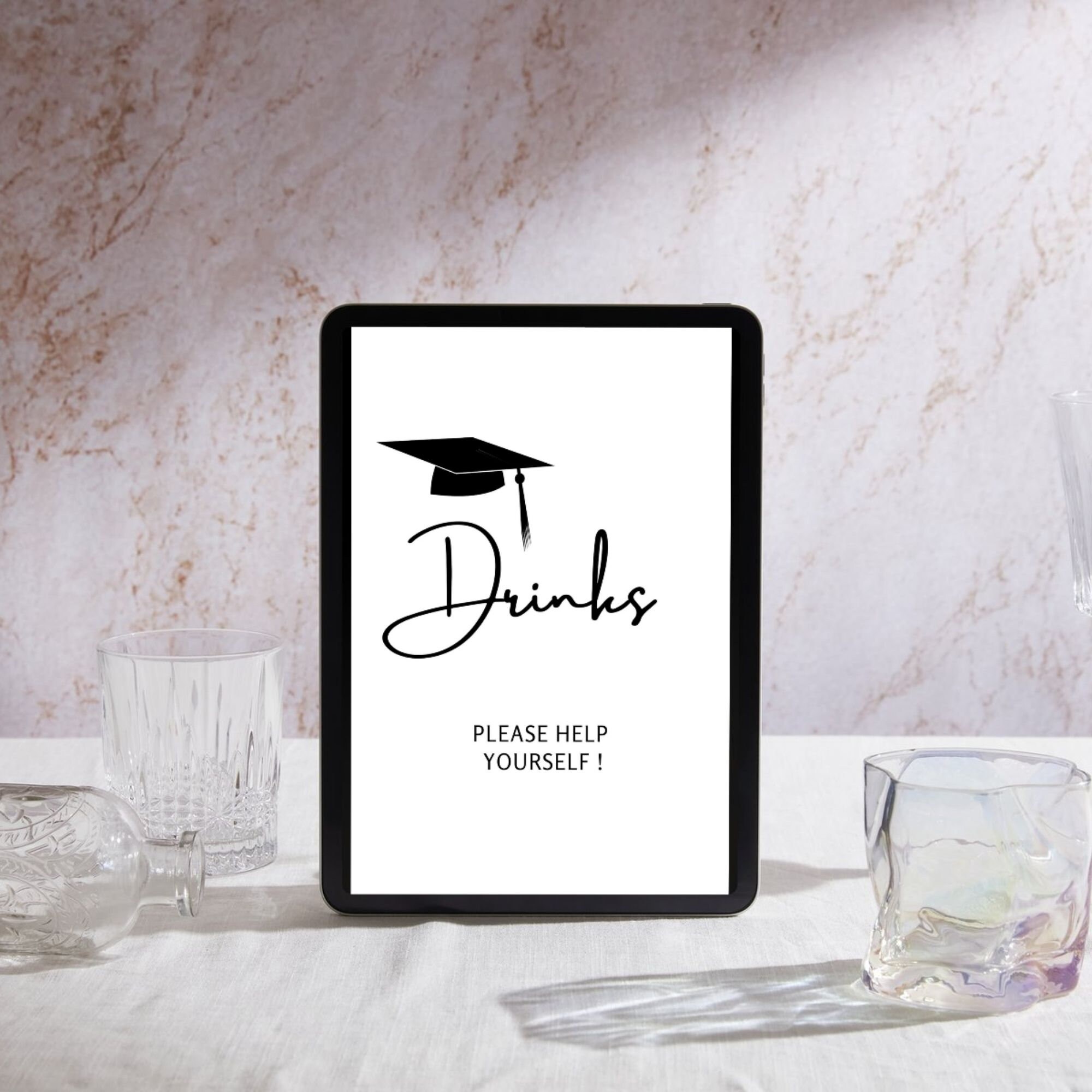 Graduation Party Sign Bundle,graduation Party Signs Template Bundle ...