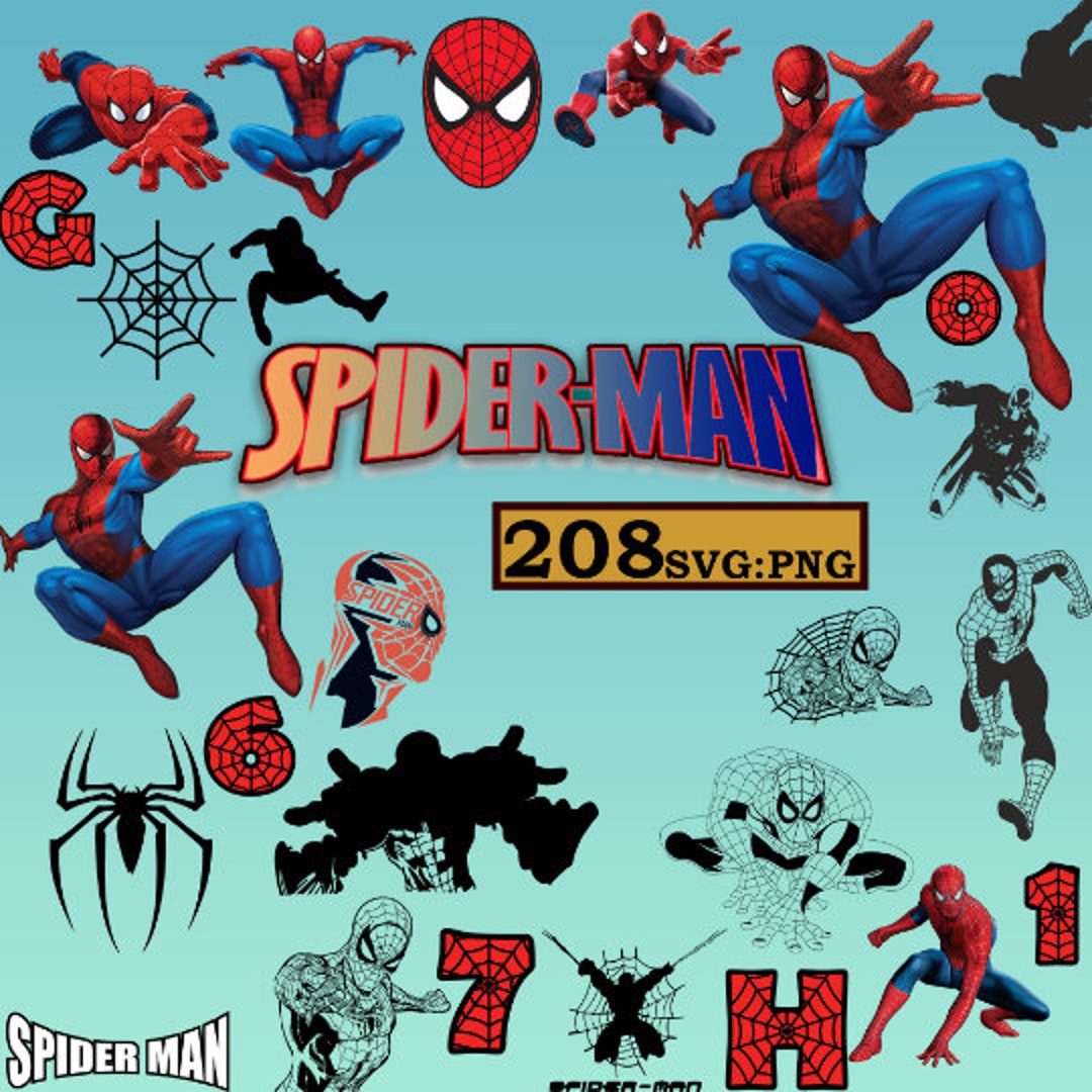 Spider Man Stickers Graffiti Decal Skateboard Guitar Laptop Motorcycle