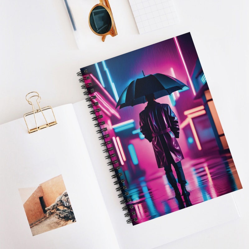 Cyberpunk Notebook - Etsy
