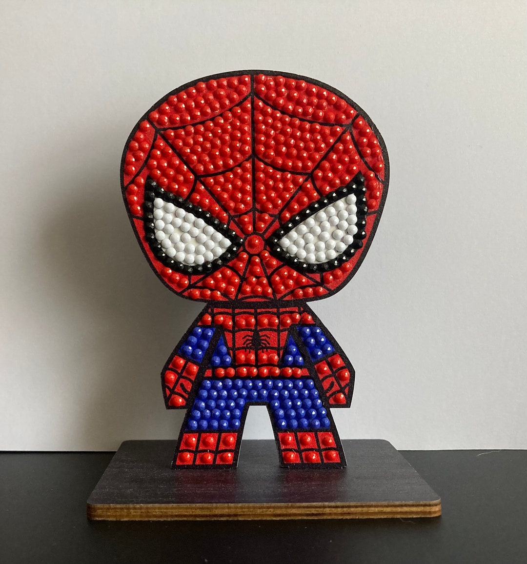 Spiderman Marvel Crystal Art Wooden Collectible Figurine - Etsy