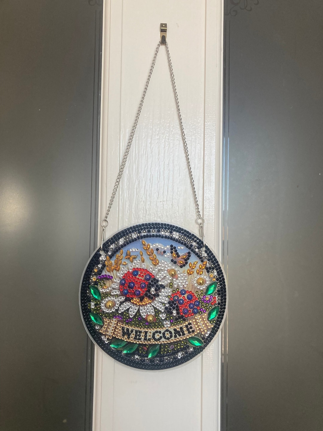 Ladybird Welcome Wall / Window / Door Pendants Handmade Please Note ...
