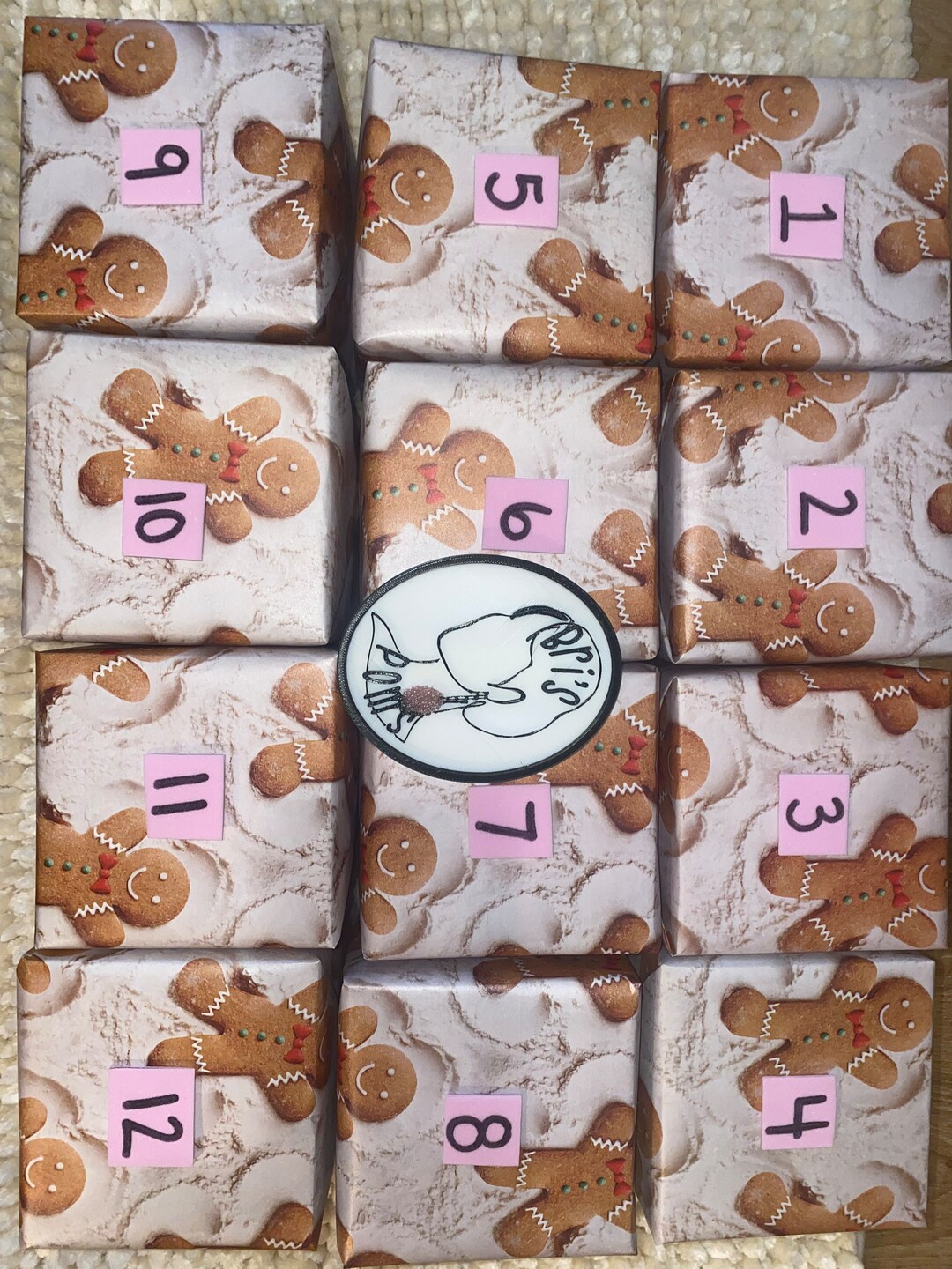 Pom Advent Calendar - Etsy