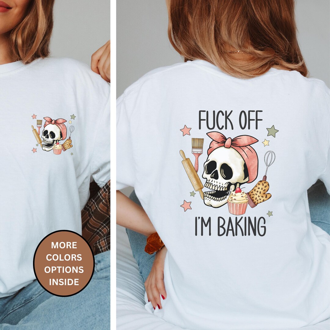 Funny Chef Skeleton Baking Shirt, Gift for Mom - Etsy
