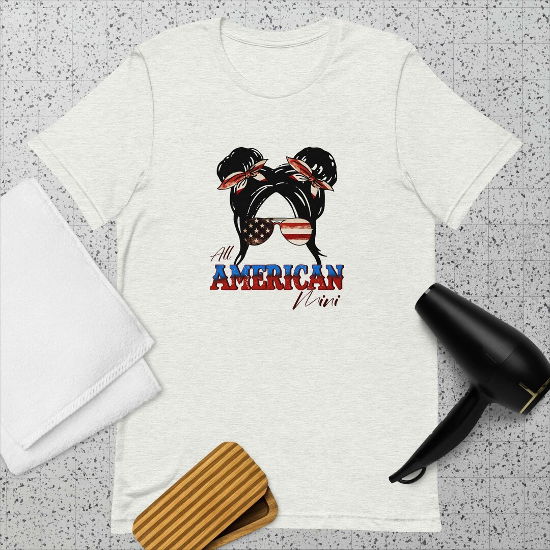 Patriotic Miniature American Flag Design Unisex T-shirt - Etsy