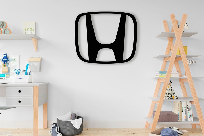 Honda Car Logo Metal Wall Art / Honda Sign / New Car Present / Car Park ...