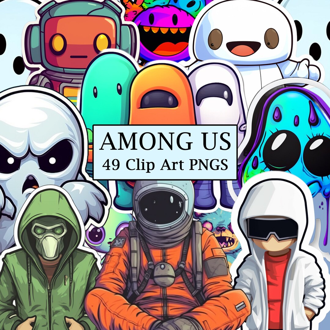 Among Us SVG, Among Us Color Svg, Among Us Layered Svg, Among Us Logo ...
