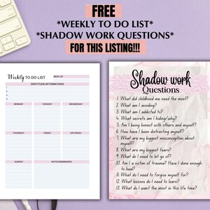 Self-care Planner for Daily Routine Planner Printable Weekly to Do List ...