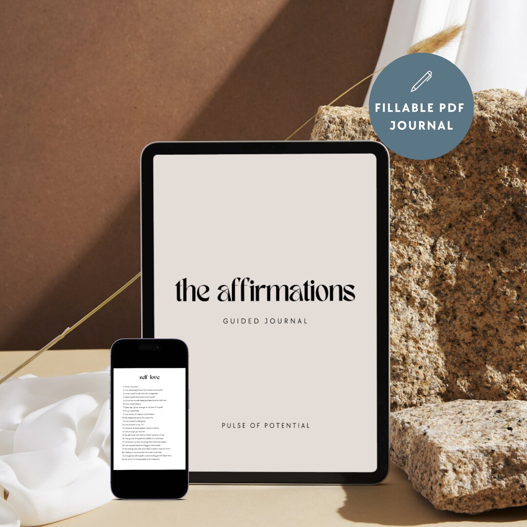 The Affirmations Digital Journal | 160+ Ready-made Affirmations for ...
