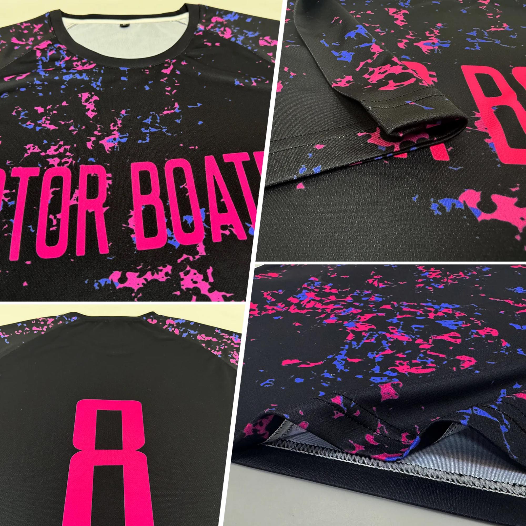 Custom Soccer Jersey Set Paint Splatter, Personalized Name Number Team ...