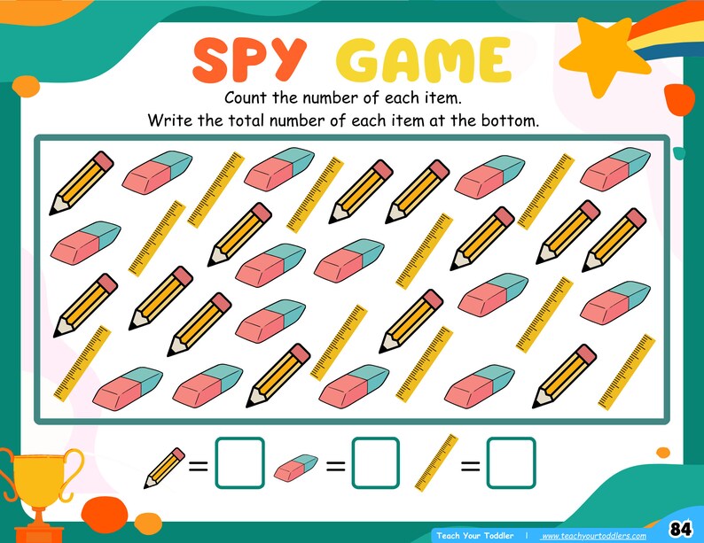 Kindergarten Math| Learn the Numbers| Tracing| Learn to Count| Games ...