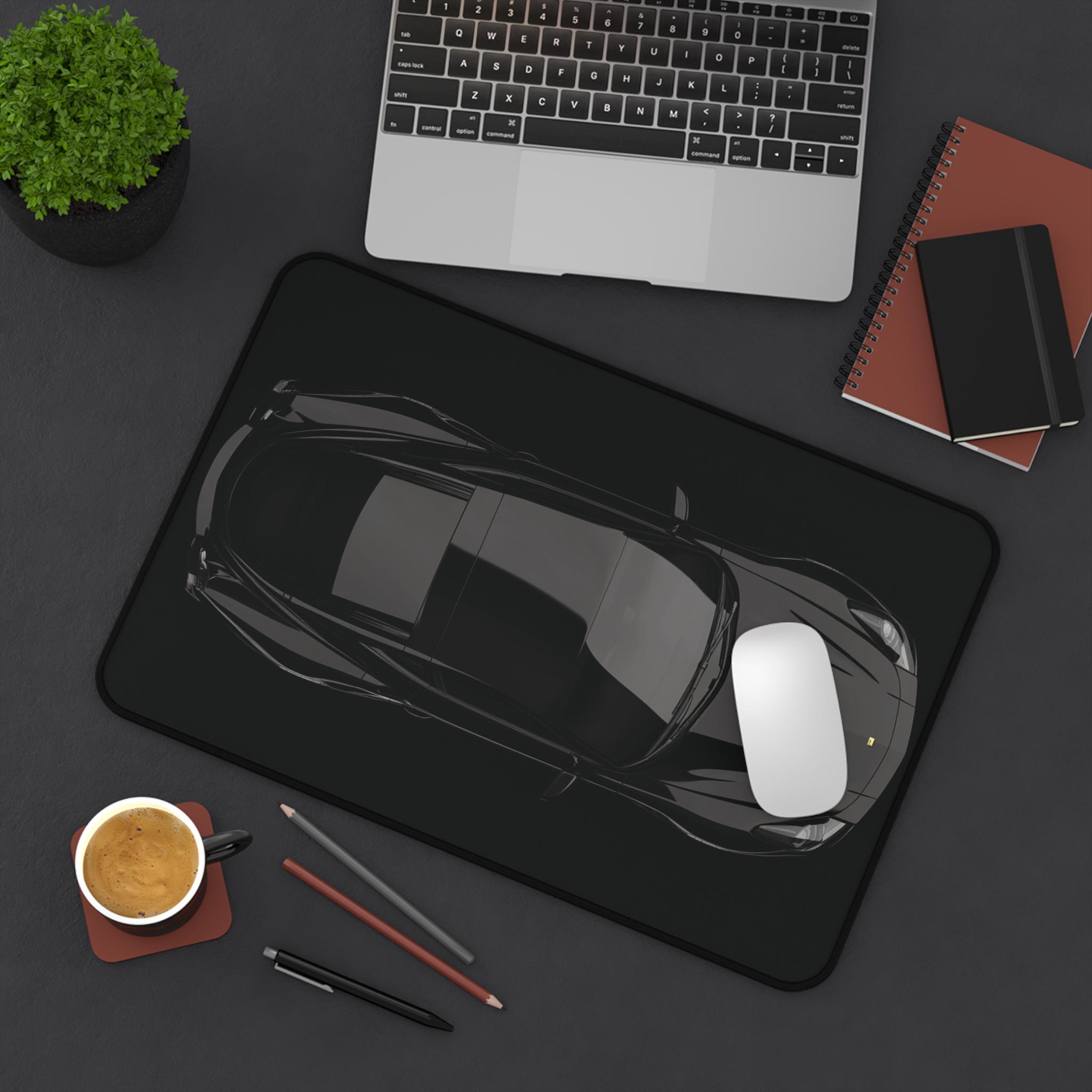 Black Sports Car Deskmat, Black Car Desk Mat, Car Mousepad, Sports Car ...
