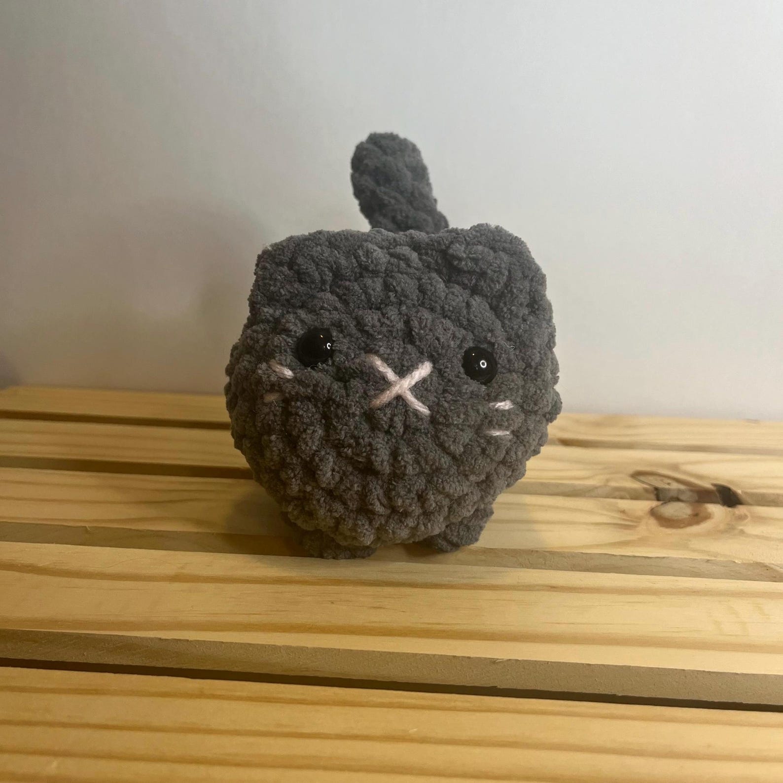 Crochet Mini Loaf Cat Plush| Amigurumi | Handmade Plushie | Cute ...
