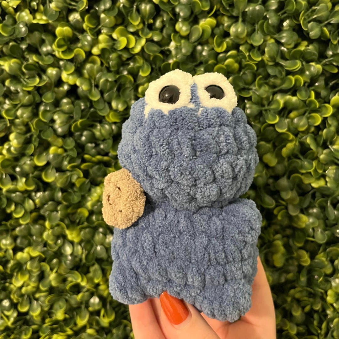 Crochet Biscuit Monster | Amigurumi | Handmade Plushie | Cookie | Cute ...