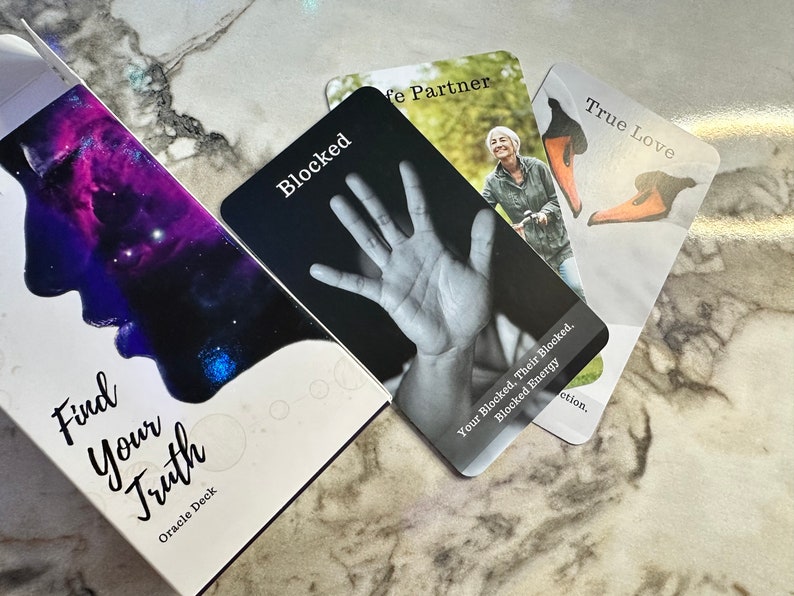 Find Your Truth 78 Card Oracle Tarot Deck UK Seller EB Real Talk - Etsy UK
