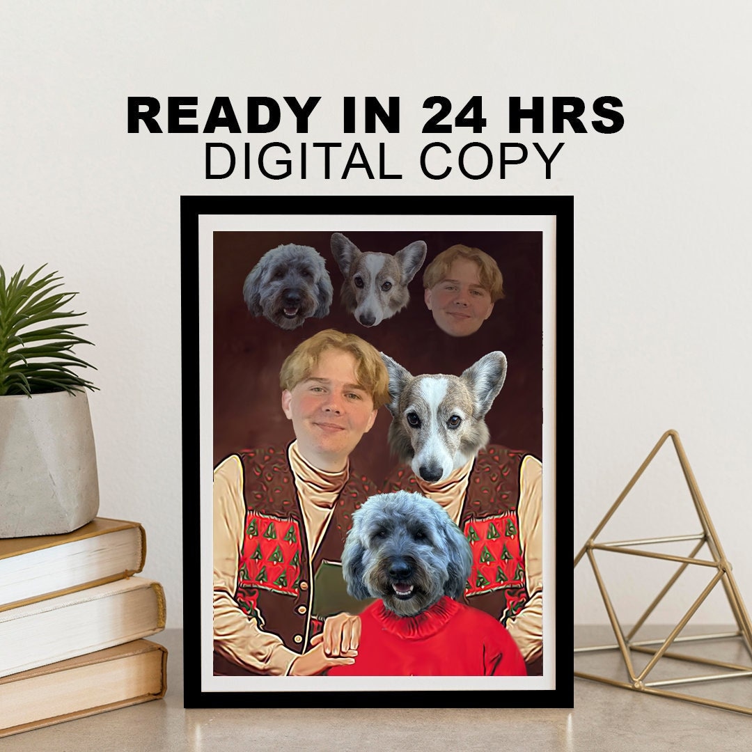 Custom Family Photograph, Olan Mills, Vintage Olan Mills Portrait, 70's ...