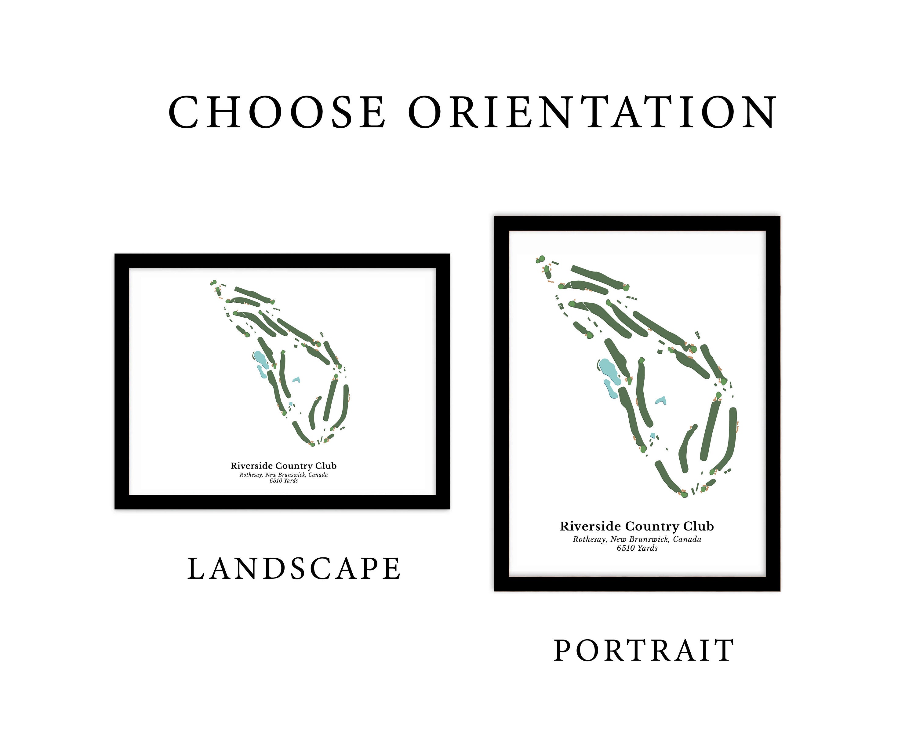 The Crossings Golf Club Map Course Printable, Custom Golf Course Map ...