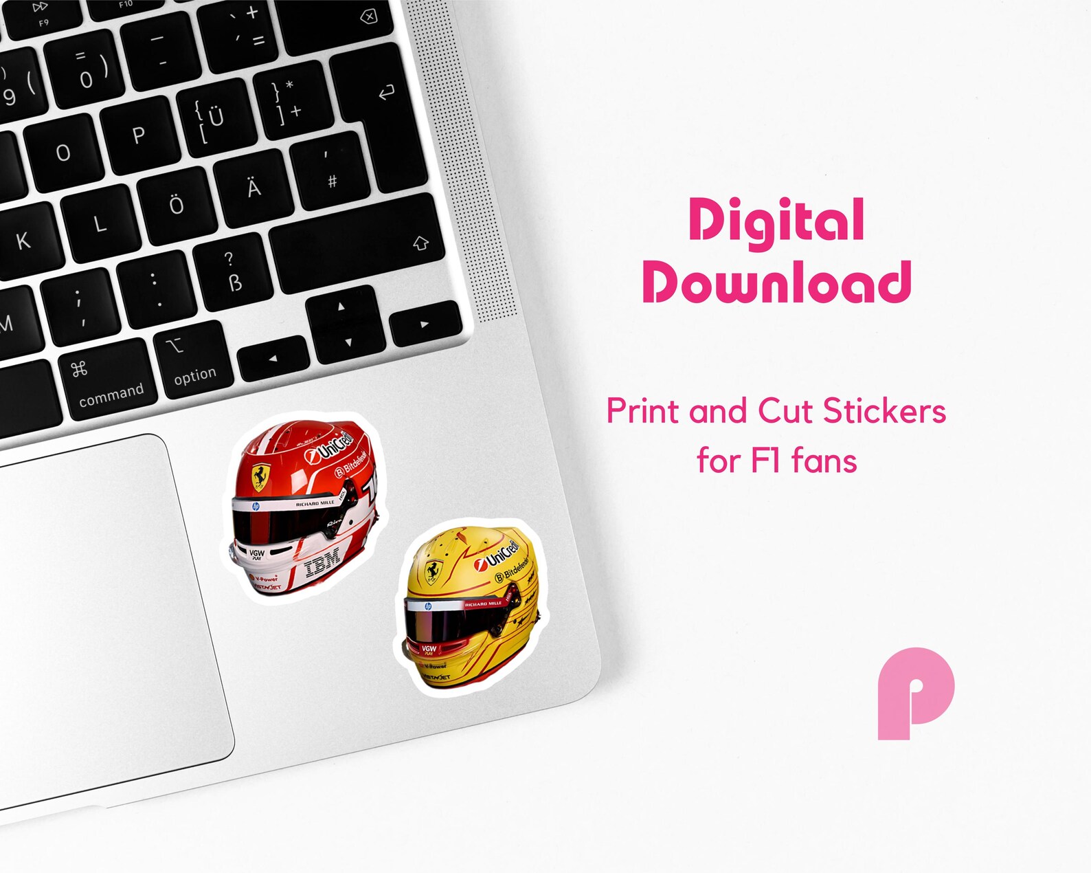 2025 F1 Drivers Helmet Stickers | Formula One Driver Helmets | 2025 ...