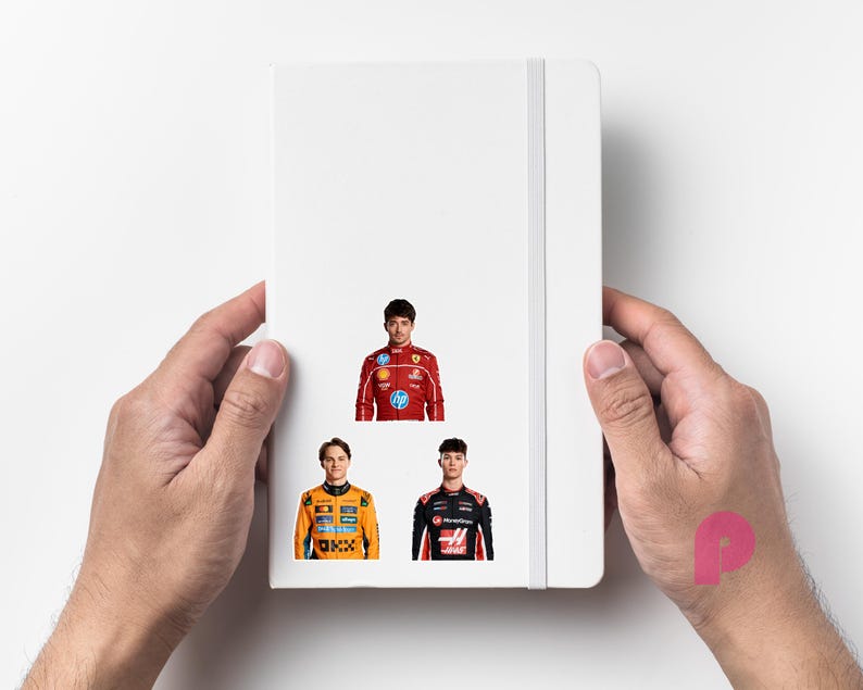 UPDATED 2025 F1 Driver Portrait Stickers | Formula One Drivers Stickers ...