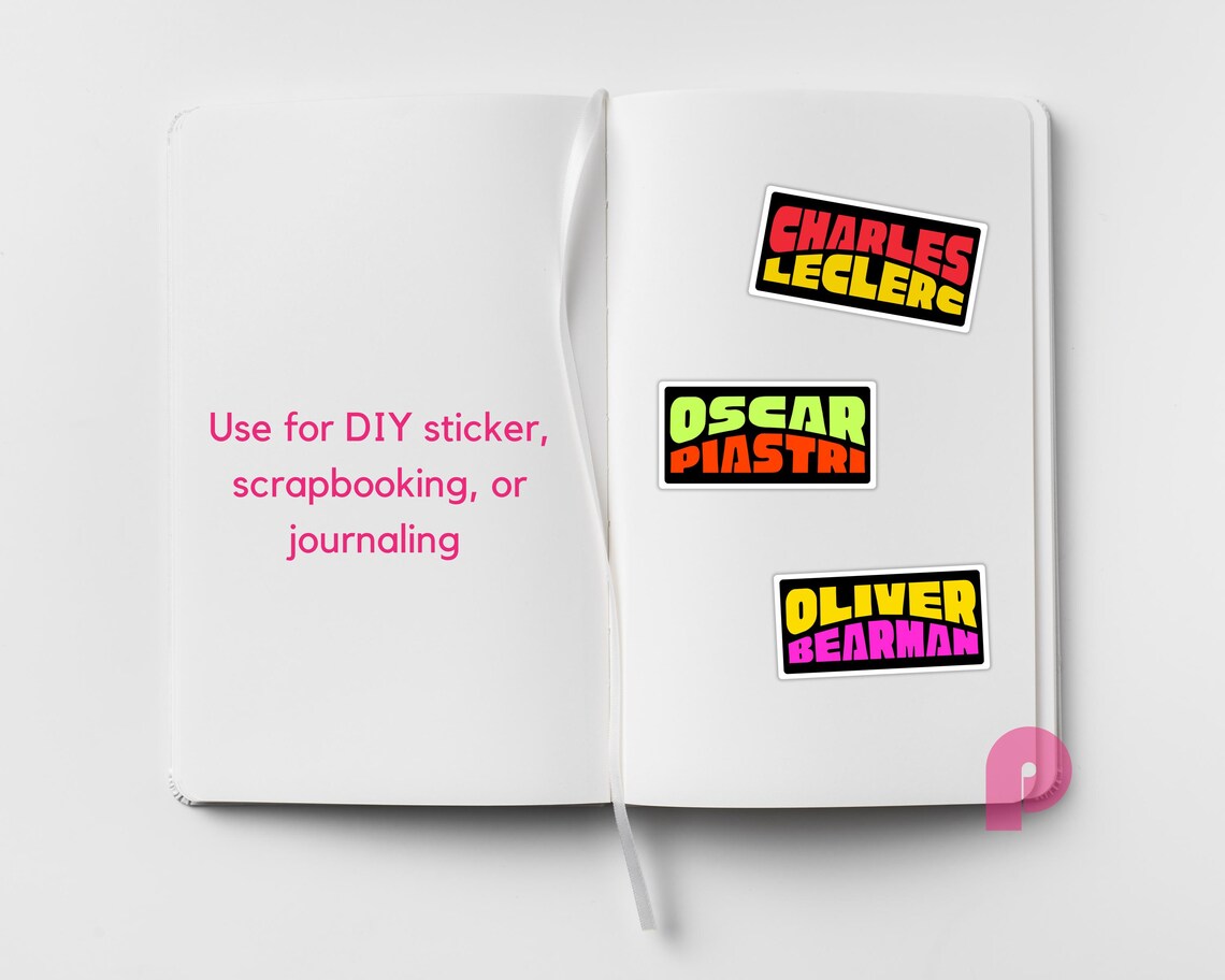 2025 F1 Drivers Name Stickers Jeepney Signage Inspired | Formula 1 ...