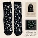 Planet Stars Earth Socks, 3D Sublimation Space Sun Moon Alien Women Men ...