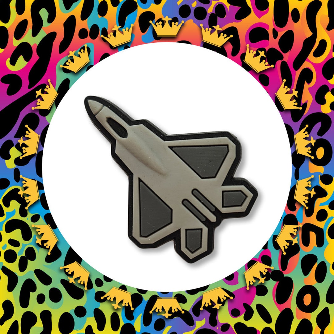 Super Cute Fighter Jet Plane Croc Charm War Military Air Force - Etsy