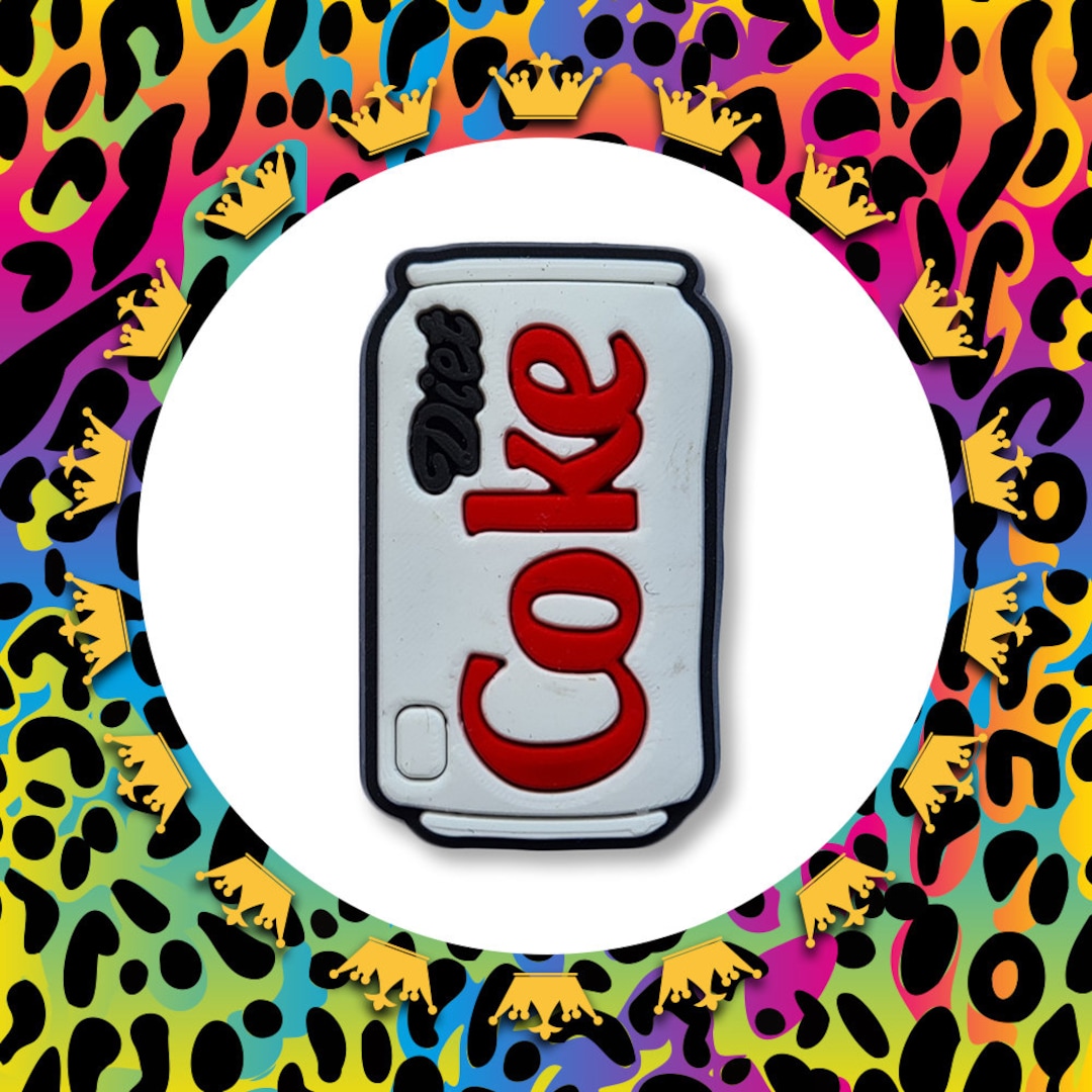 Junk Food Super Cute DIET COKE Croc Charm Pop Can Soda drink - Etsy