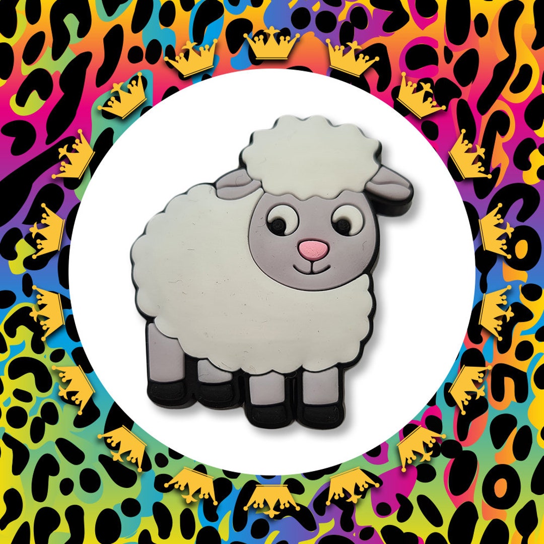 Fluffy Lamb Sheep Charm for Crocs/clogs - Etsy UK