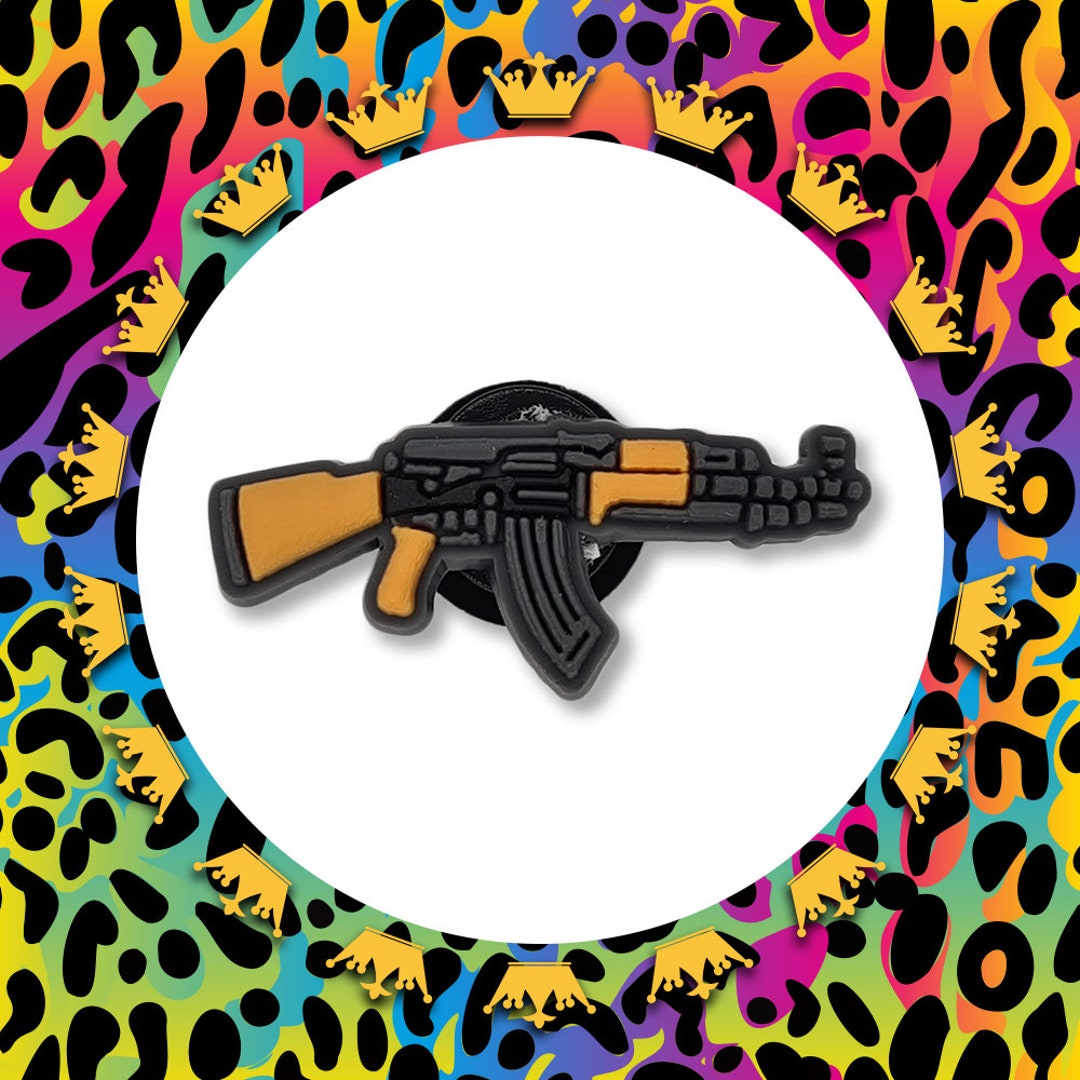 Super Cute Army Military War Gun Croc Charm PVC Funny Rude - Etsy UK