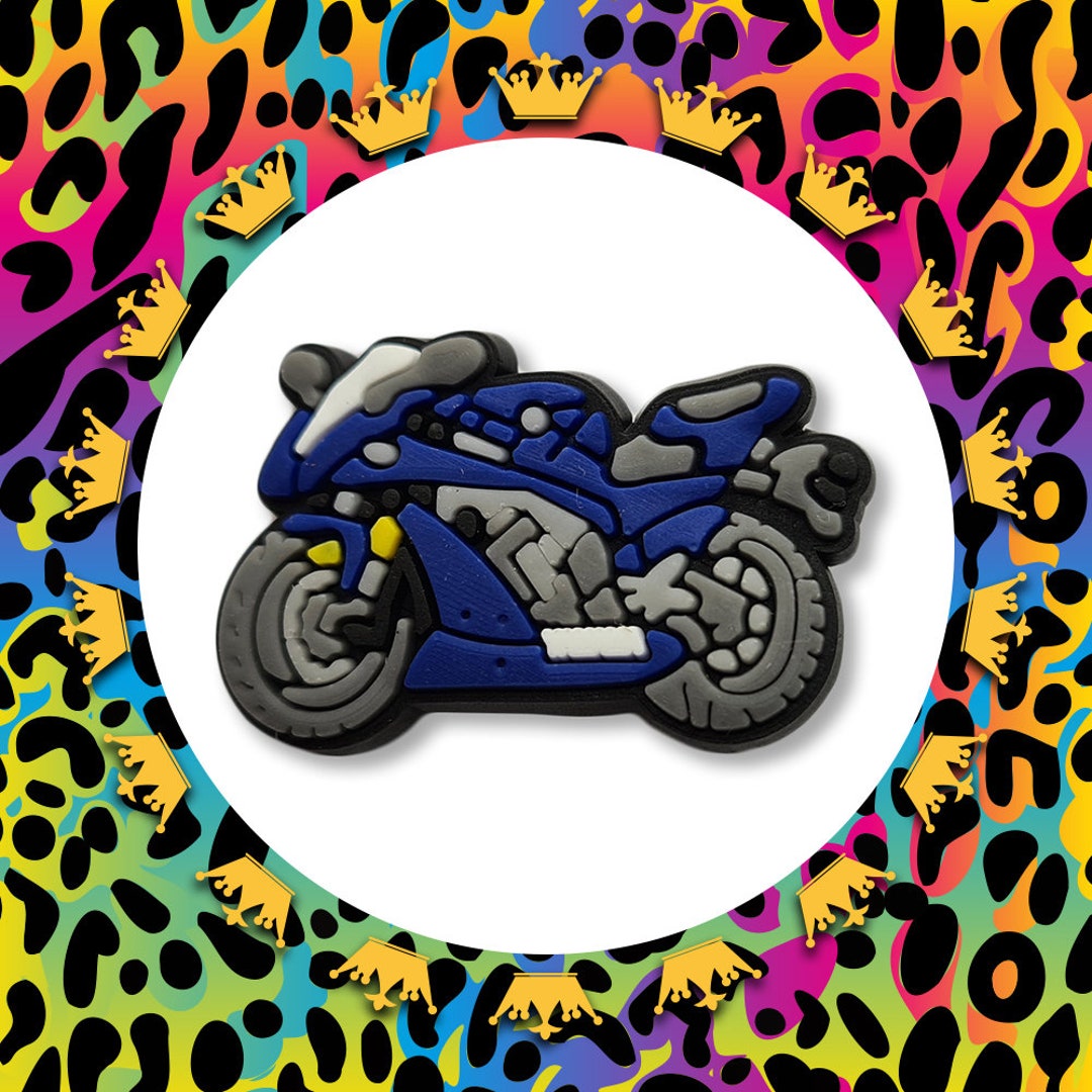 RACING MOTORCYCLE Road Bike Super Bike Motor Bike Croc Charm 3D - Etsy