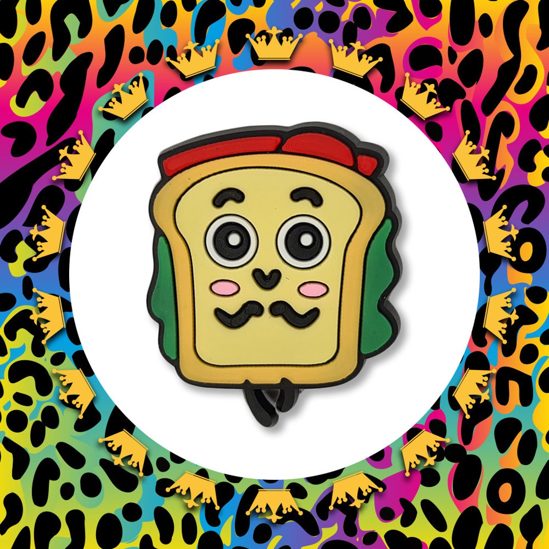 SUPER CUTE Baby Sandwich Butty Croc Charm 3D PRETTY Food - Etsy