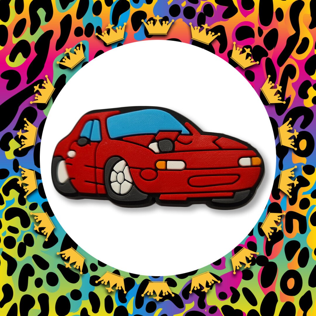 Jdm - Car Drift - Red MAZDA MX-5 MX5 Charm to Fit Crocs/clogs - 3D ...