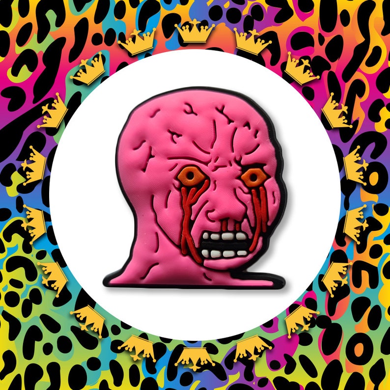 Wojak Feels Guy Meme Charm to Fit Crocs/clogs - Funny - Crypto - Gift ...