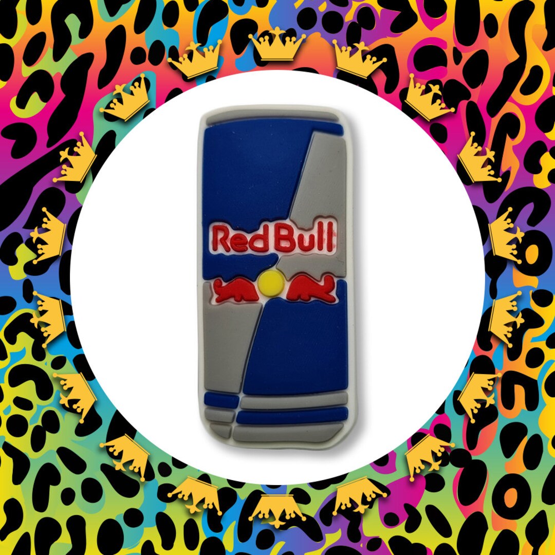 JUNK FOOD Red Bull Croc Charm Pop Can Drink - Etsy UK