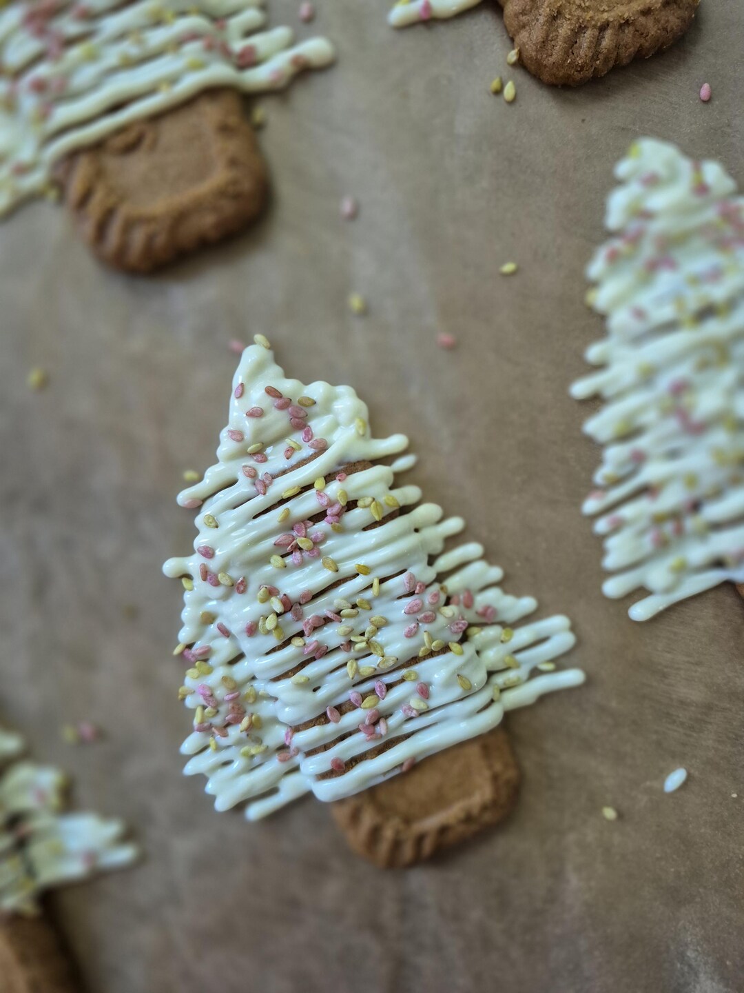 BISCOFF CHRISTMAS TREE - Belgian Chocolate - Sesame Seeds - Etsy