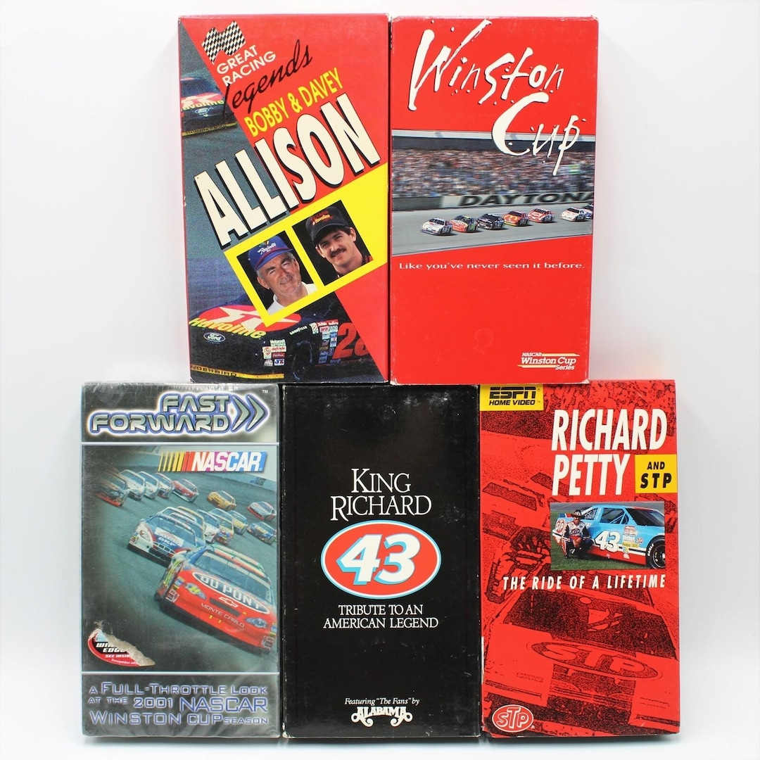 NASCAR Racing 5 VHS Richard Petty Winston Cup Fast Forward Great Racing ...