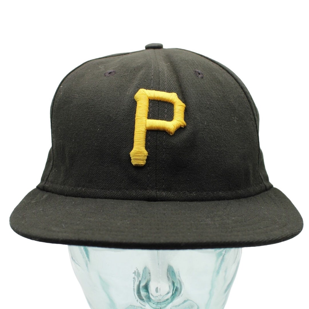 Pittsburg Pirates New Era MLB Authentic Black Fitted Baseball Hat Cap 7 ...