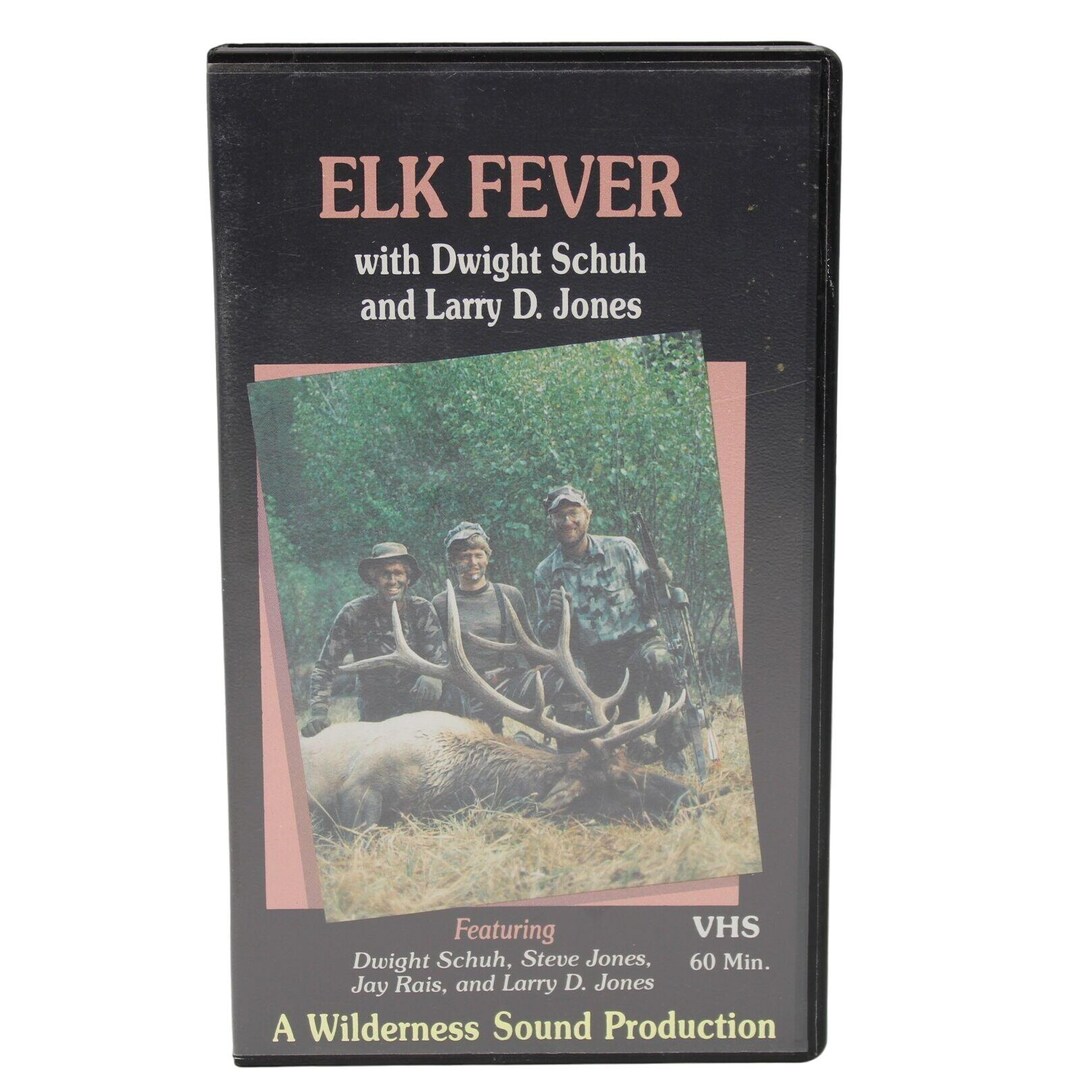 Elk Fever VHS Dwight Schuh Larry D Jones Wilderness 1986 Sound ...