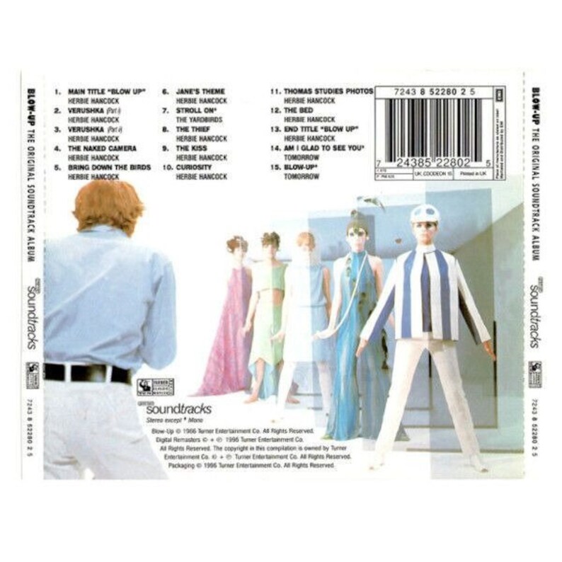 Blow-up the Original Sound Track Album CD 1996 Herbie Hancock UK Import ...