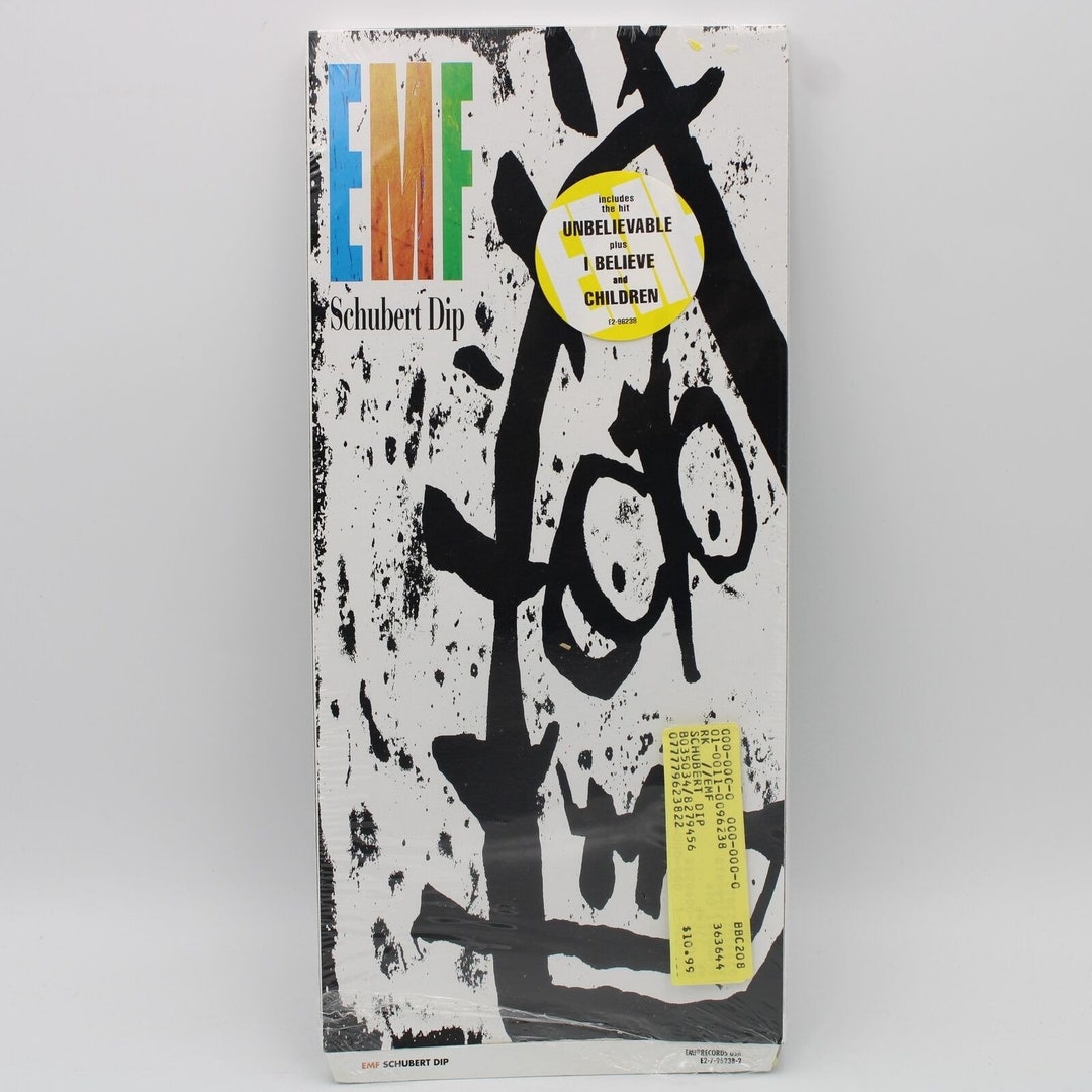 EMF Schubert Dip 1990 Empty CD Longbox With Hype Sticker NO Disc - Etsy