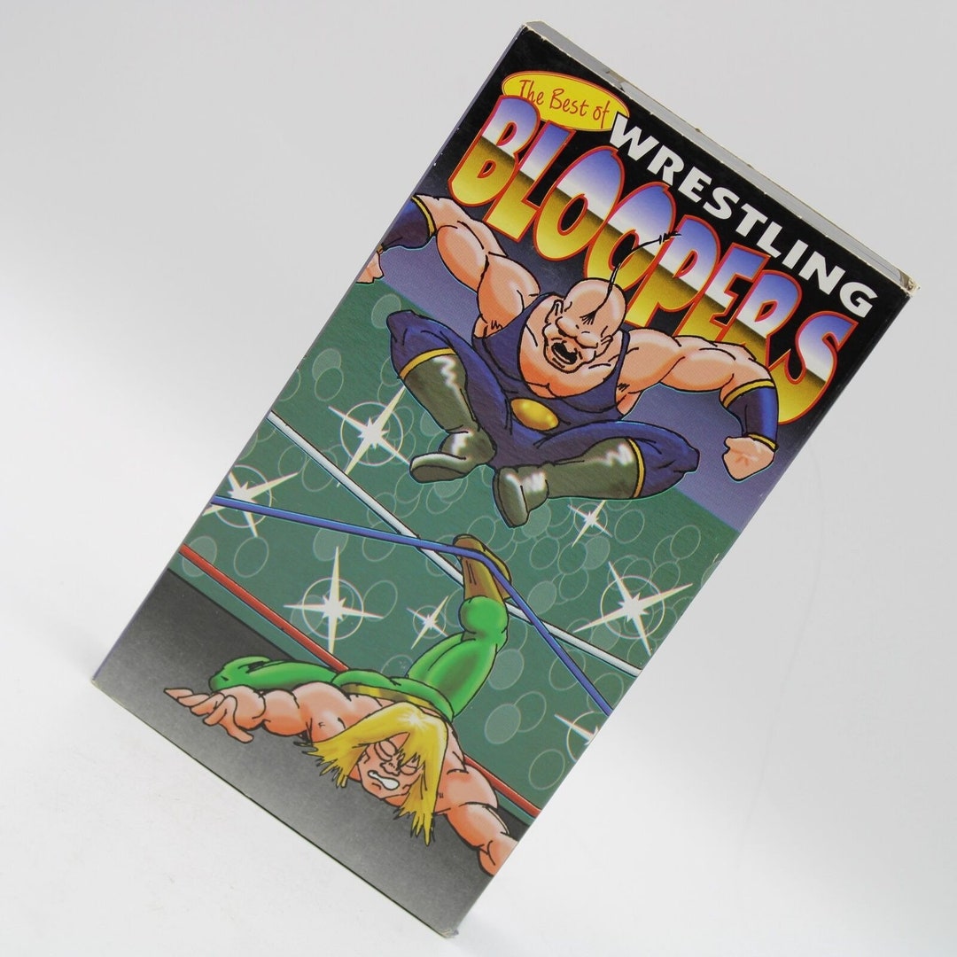 The Best of Wrestling Bloopers VHS 1996 Combined Artists - Etsy