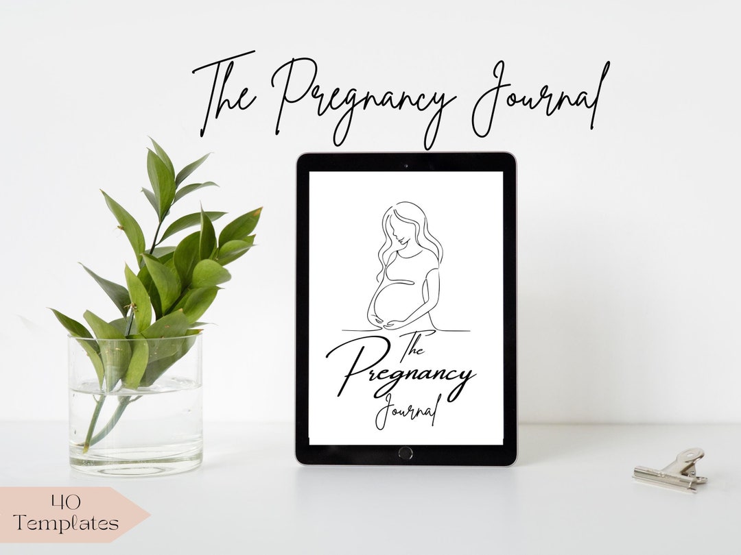 Pregnancy Journal Printable | Pregnancy Journal Template | Editable ...