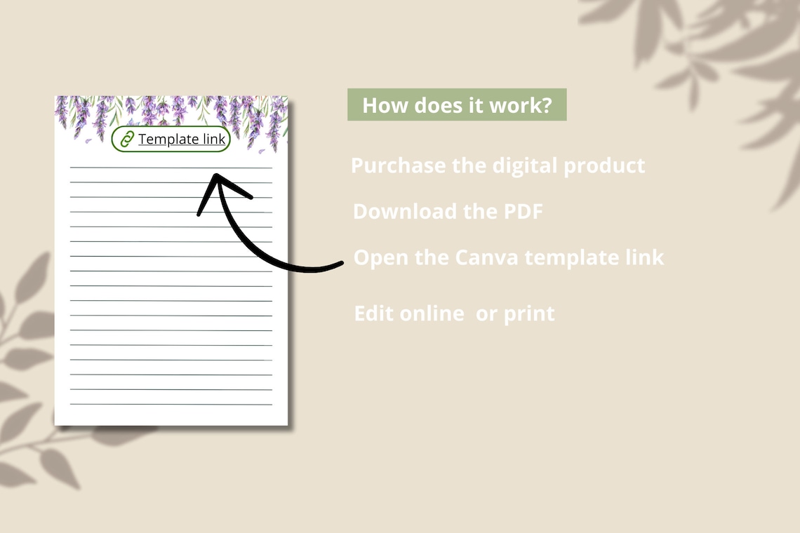 Printable Daily Planner, Printable Daily Planner Sheet, PDF Printable ...