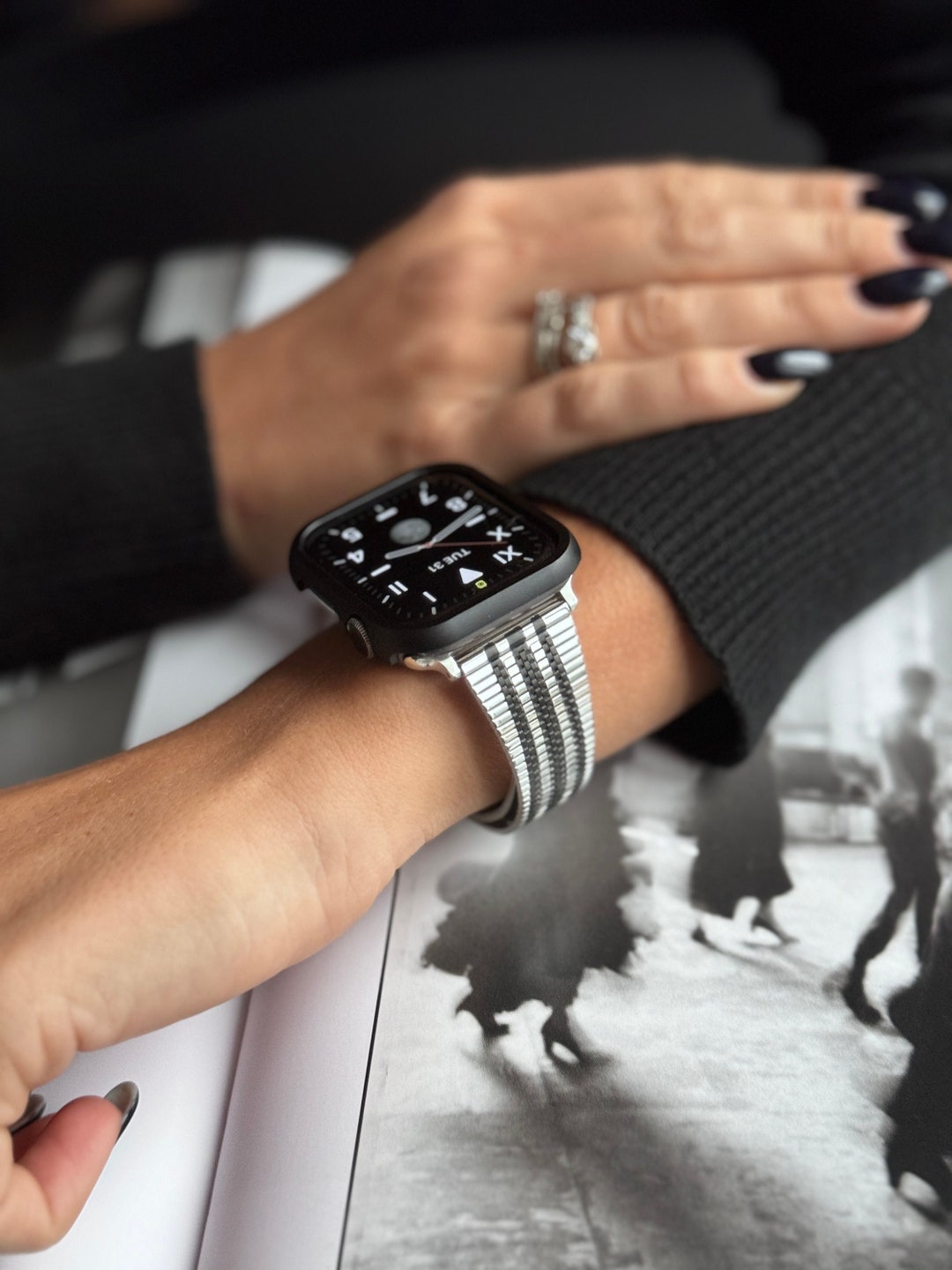 Apple Watch Band Women Apple Watch Armband Gold Apple Watch - Etsy