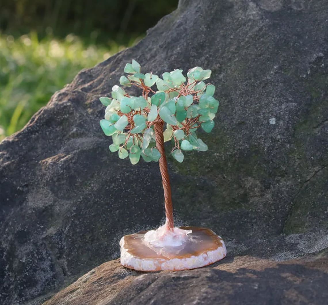 Beautiful Gemstone Tree With Colorful Stones - Etsy