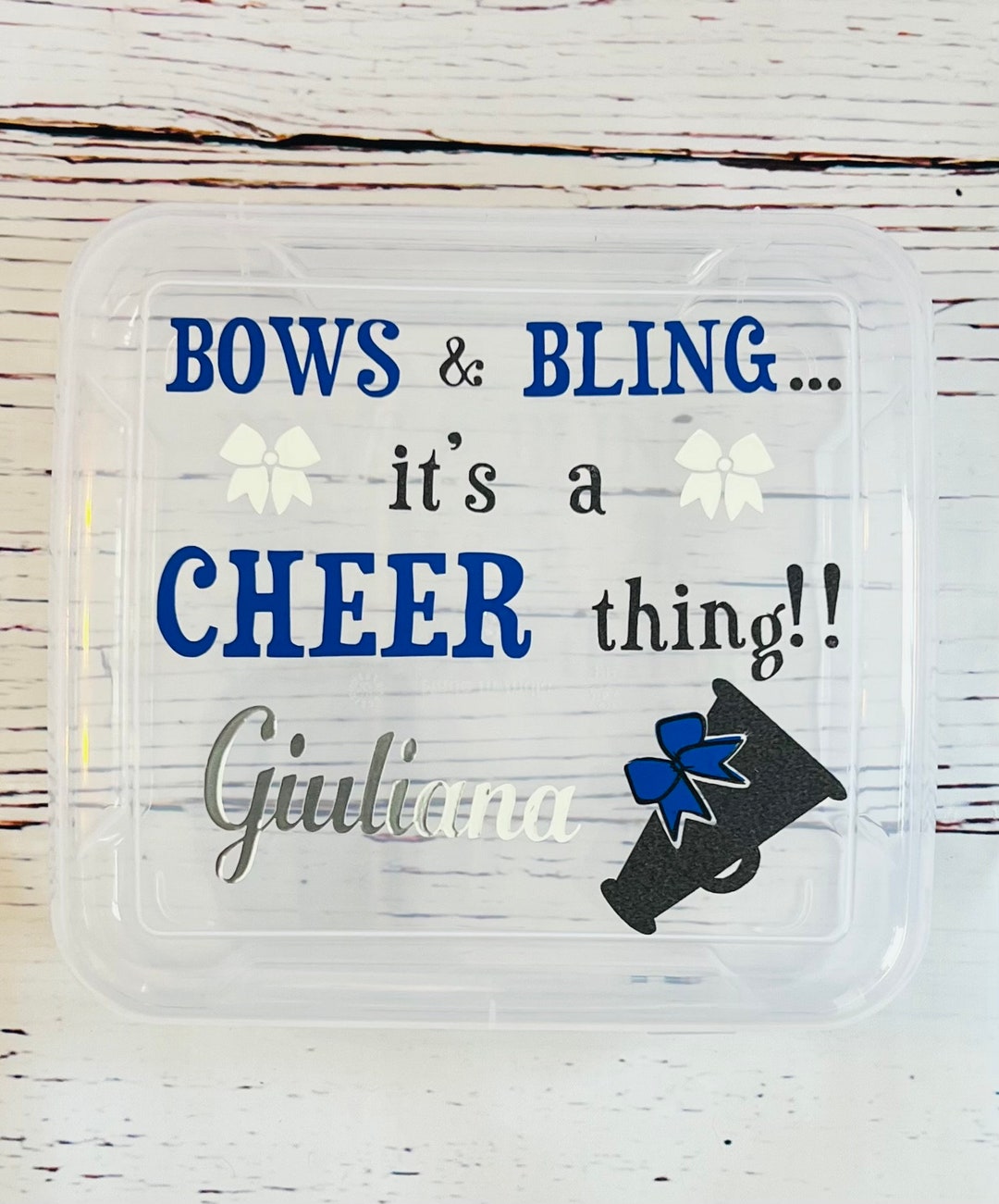 Cheer Bow Case - Etsy